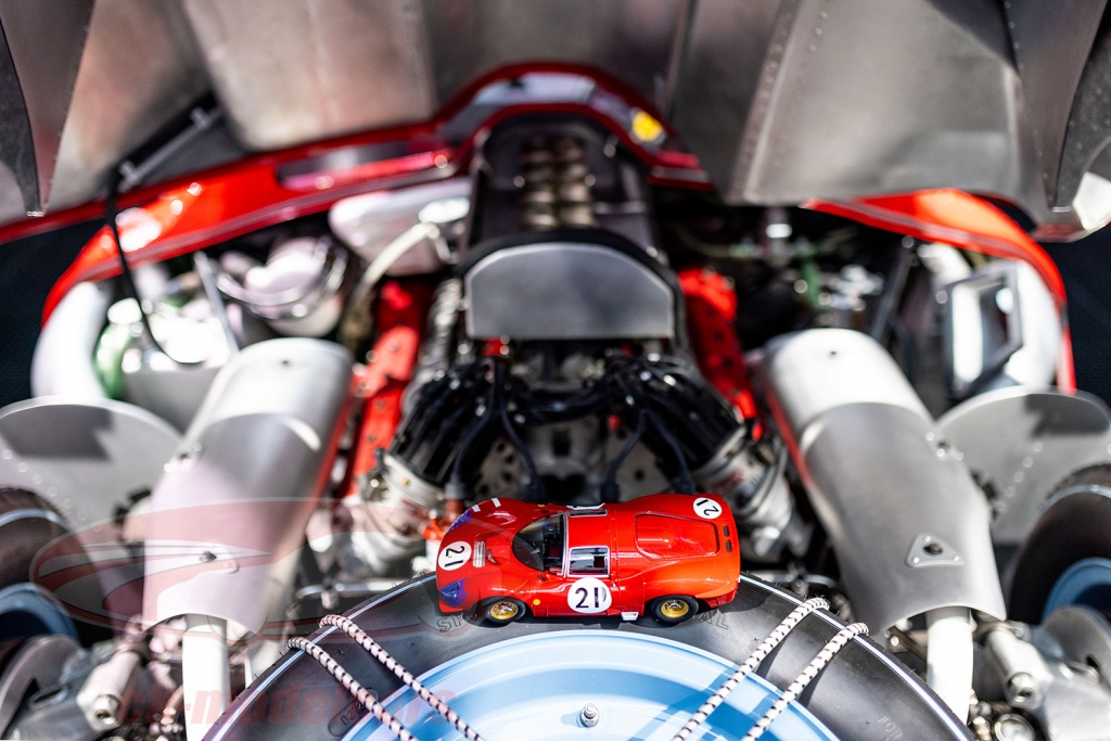 WERK83 1:18 Ferrari 330 P3 Coupé #21 24h LeMans 1966 Bandini, Guichet ...