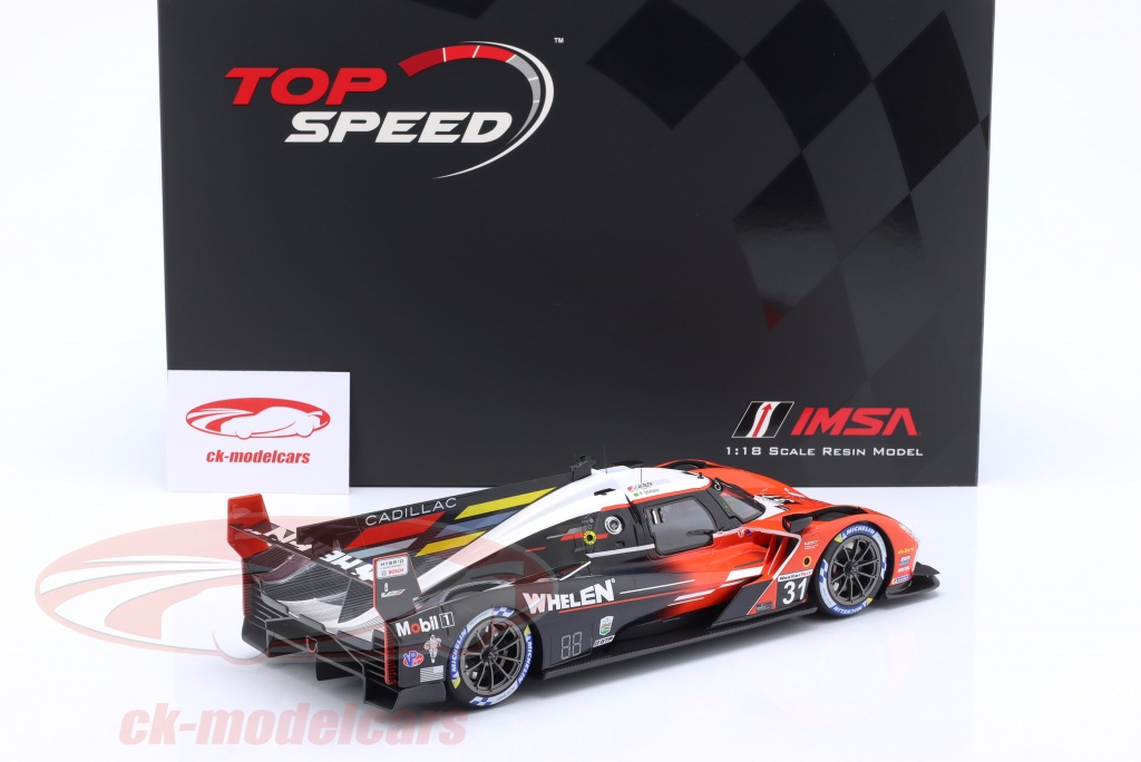 True Scale 1:18 Cadillac V-Series.R #31 ganador 12h Sebring IMSA 2023 TS0494 modelo coche TS0494 ...