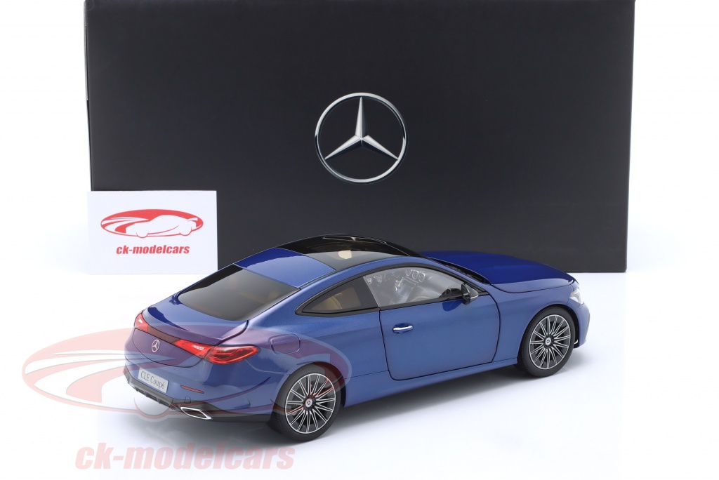 Norev 1:18 Mercedes-Benz AMG-Line CLE Coupe (C236) 2023 spectral blue ...