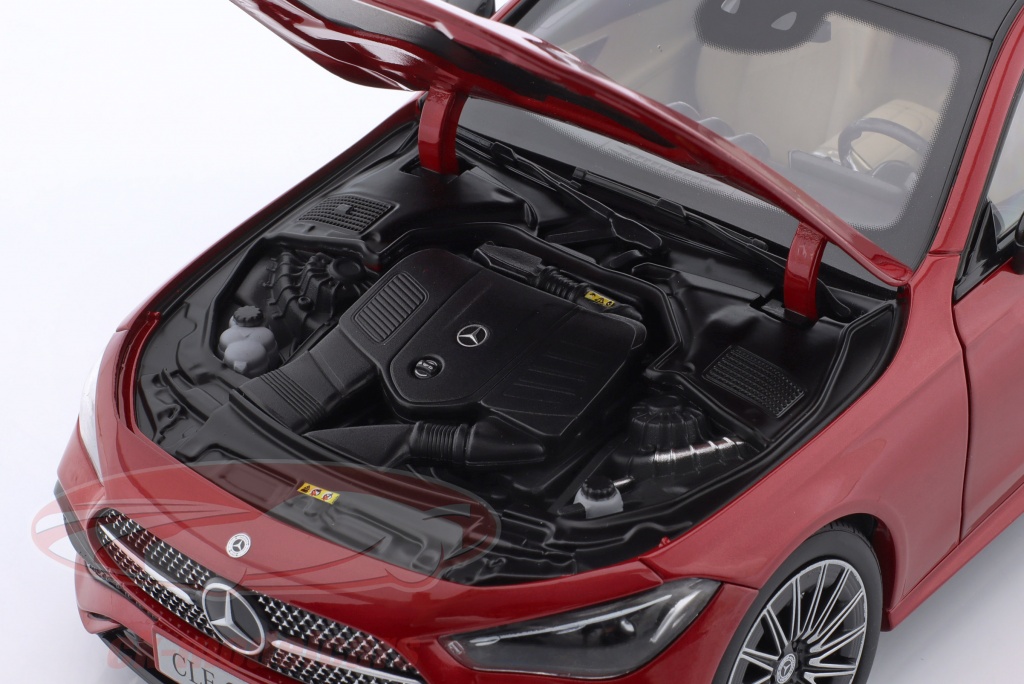 Norev 1:18 Mercedes-Benz AMG-Line CLE Coupe (C236) 2023 Patagonia red ...