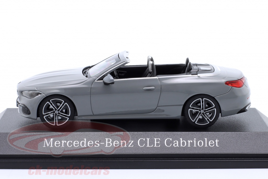 Norev 1:43 Mercedes-Benz CLE Cabriolet (A236) Byggeår 2024 alpin grå ...