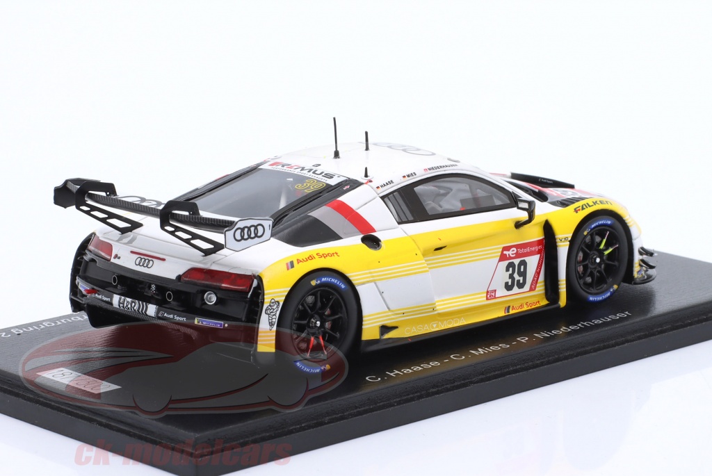 Spark 1:43 Audi R8 LMS GT3 evo II #39 6th 24h Nürburgring 2023 Team Land SG903 Modellauto SG903 ...