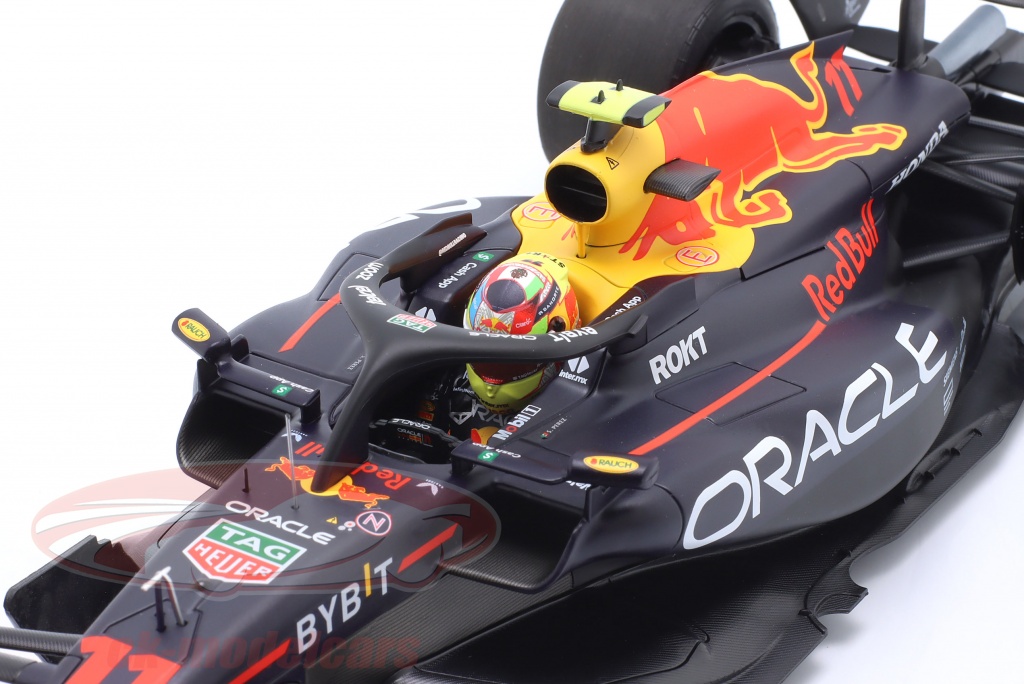 Minichamps 1:18 S. Perez Red Bull RB19 #11 Winner Saudi Arabian GP ...