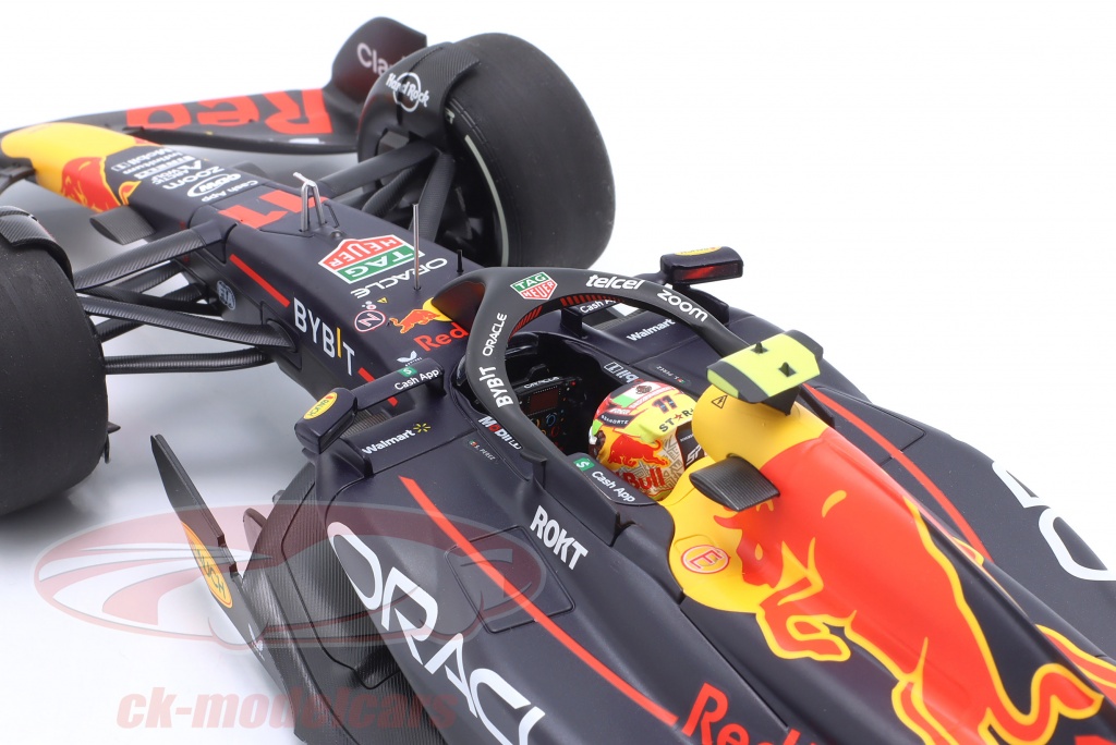 Minichamps 1:18 S. Perez Red Bull RB19 #11 Winner Saudi Arabian GP ...