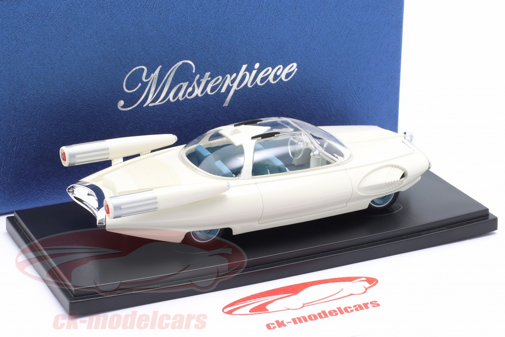 AutoCult 1:43 Ford X 2000 Concept Car 1958 white 90246 model car 90246
