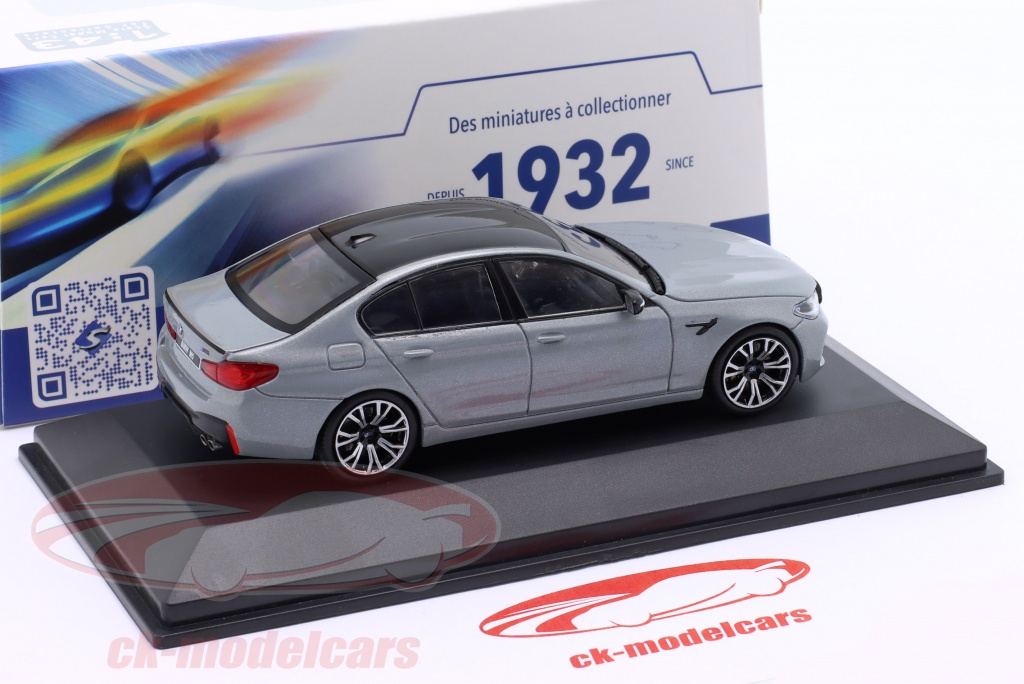 Solido 1:43 BMW M5 Competition (F90) year 2022 dull grey metallic S4312704 model car S4312704 ...