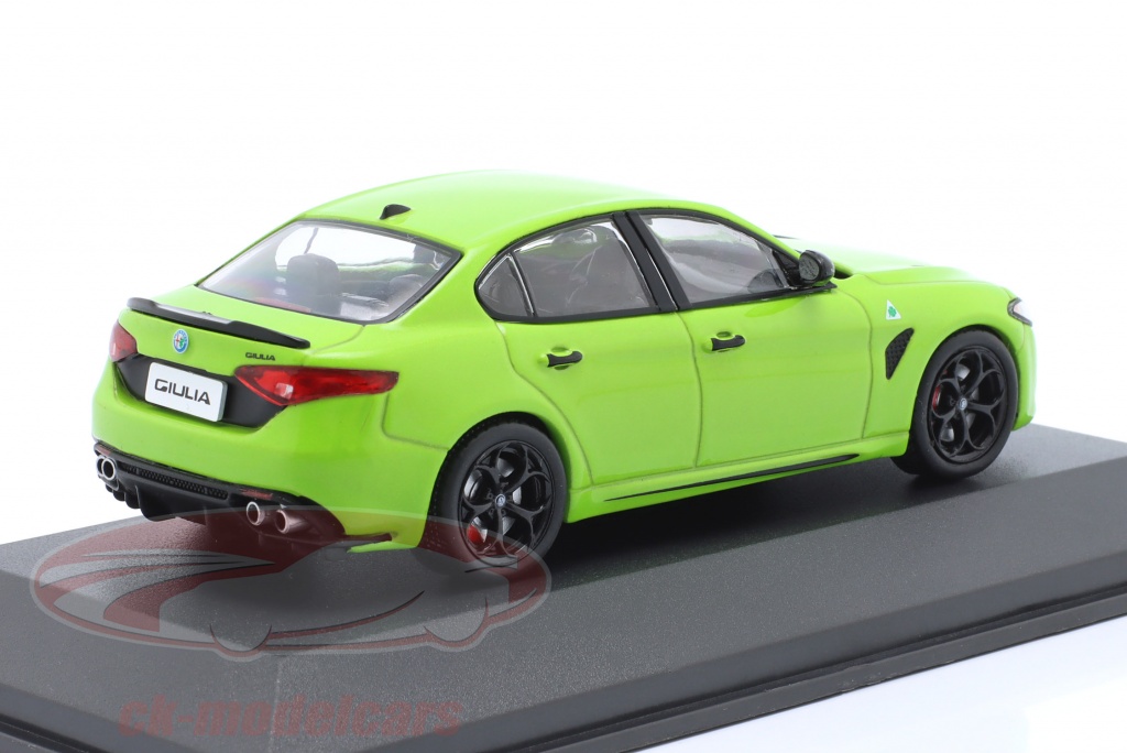Solido 1:43 Alfa Romeo Giulia Quadrifoglio year 2019 acid green ...