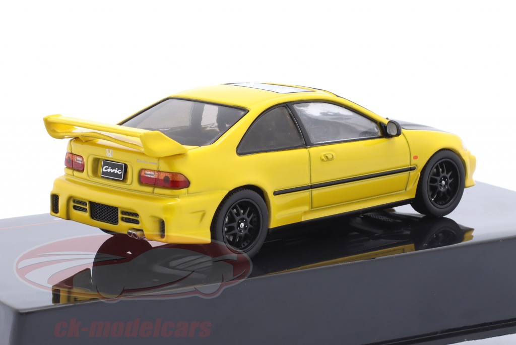 Ixo 1:43 Honda Civic EJ1 Coupe Año de construcción 1995 amarillo ...