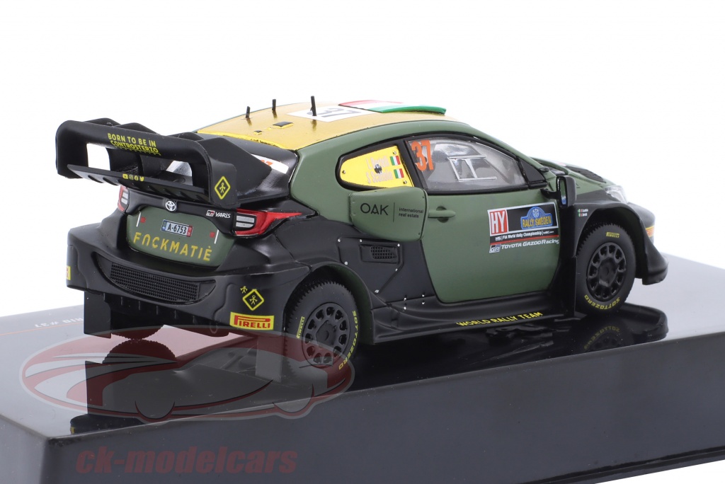 Ixo 1:43 Toyota GR Yaris Rally1 #37 Rallye スウェーデン 2023 Bertelli ...