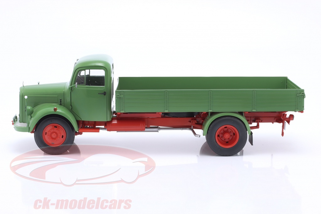 Schuco 1:18 Mercedes-Benz L3500 Pritschen-LKW mit Plane grün 450050100 ...