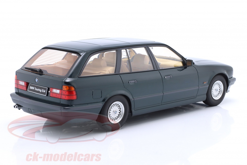 Triple9 1:18 BMW 5 series E34 Touring year 1996 oxford green metallic ...