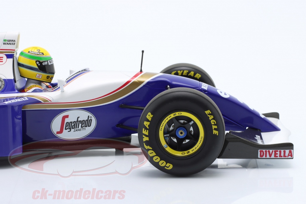 Minichamps 1:12 Ayrton Senna Williams FW16 #2 Pazifik GP Formel 1 1994 543941202 Modellauto ...