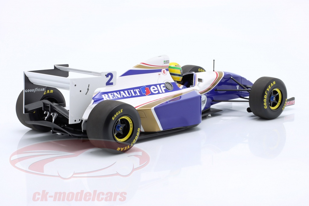 Minichamps 1:12 Ayrton Senna Williams FW16 #2 Pacific GP Formula 1 1994 543941202 model car ...