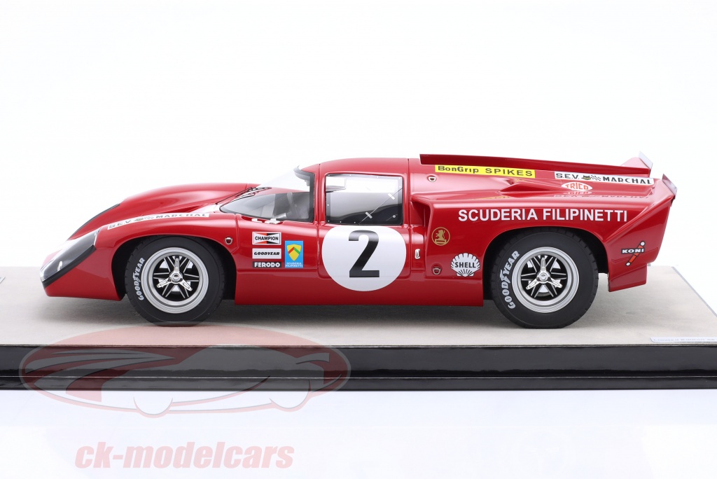 Tecnomodel 1:18 Lola T70 Mk3B GT #2 24h LeMans 1969 Bonnier, Gregory ...