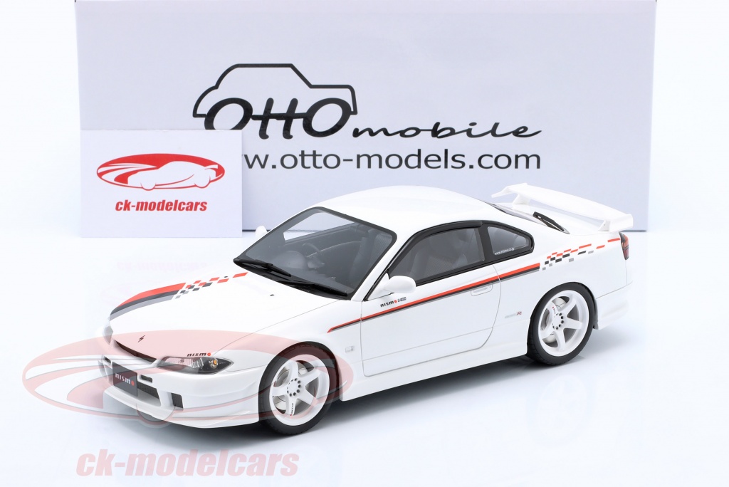 Ottomobile 1:18 Nissan Silvia Spec-R Nismo Aero S15 year 2000 white ...