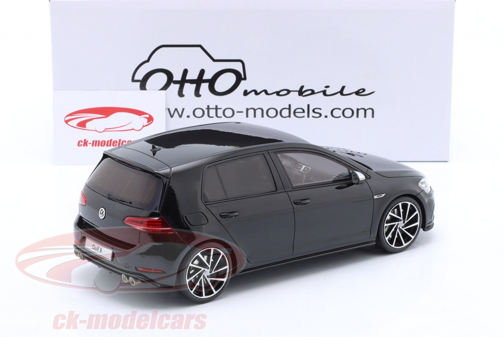 Ottomobile 1:18 Volkswagen VW Golf VII R Baujahr 2017 schwarz OT417 ...