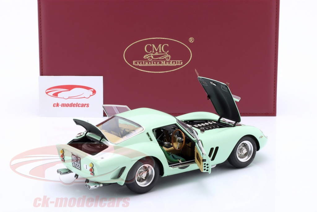 CMC 1:18 Ferrari 250 GTO RHD #15 Goodwood 1962 Innes Ireland M-247 ...
