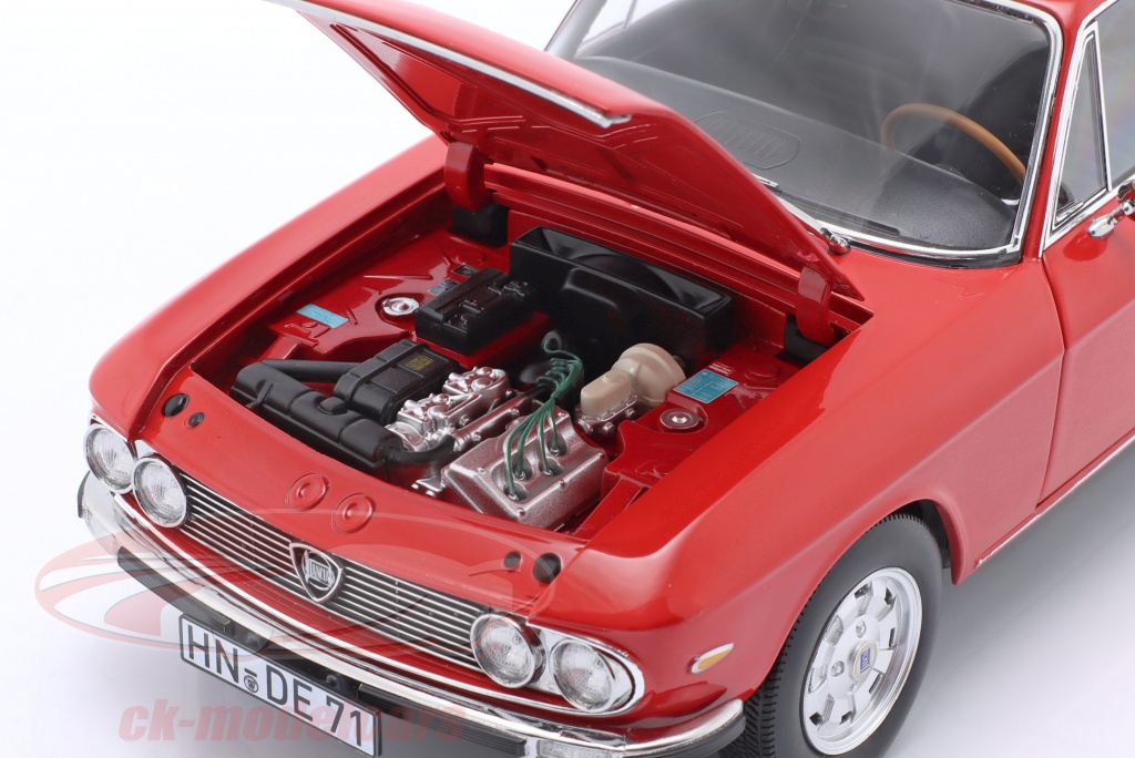 Norev 1:18 Lancia Fulvia 1600 HF 建设年份 1971 红色的 金属的 187982 模型 汽车 187982 ...