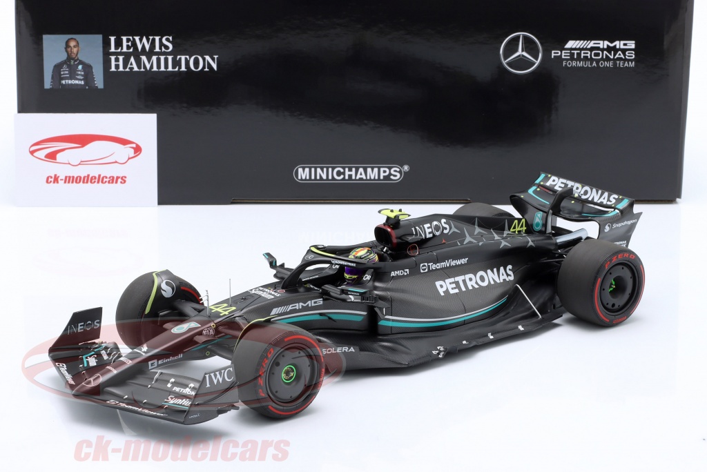 Minichamps 1:18 Hamilton Mercedes-AMG F1 W14 #44 2ème Australie GP ...