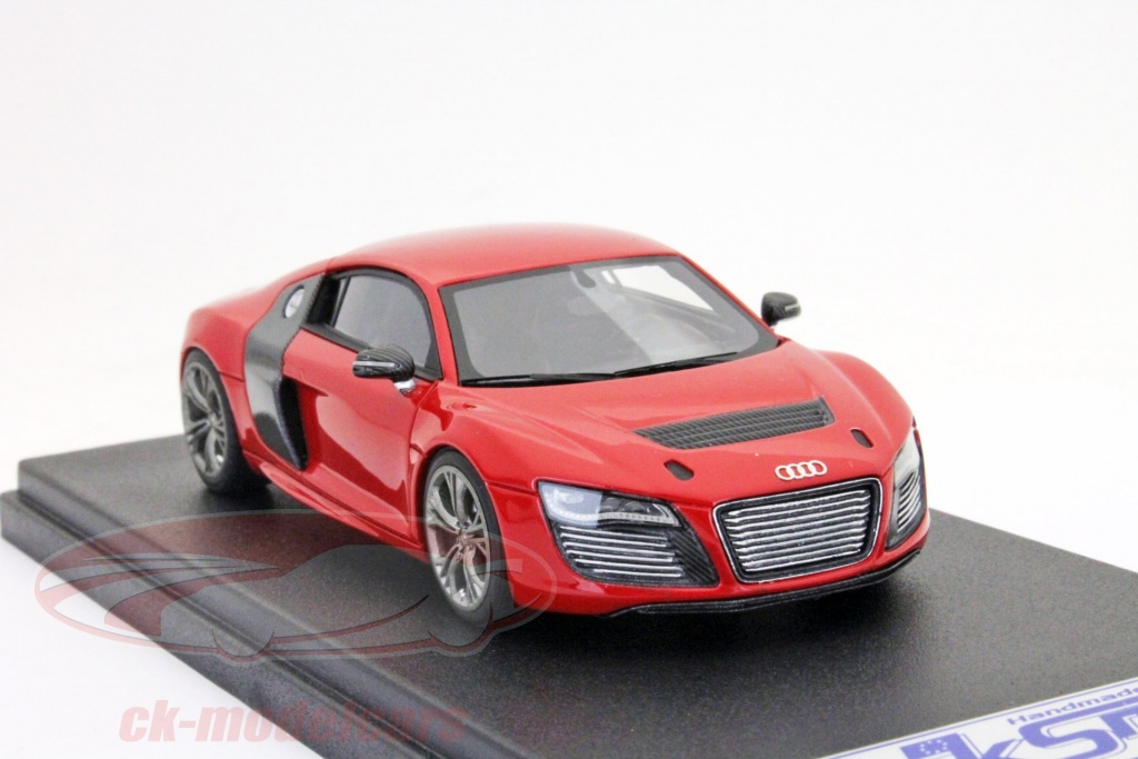 LookSmart 1:43 Audi R8 e-tron Misano red LSR8ETRON B model car LSR8ETRON B