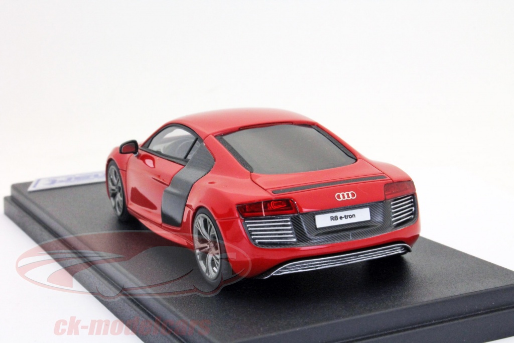 LookSmart 1:43 Audi R8 e-tron Misano rouge LSR8ETRON B modèle voiture ...