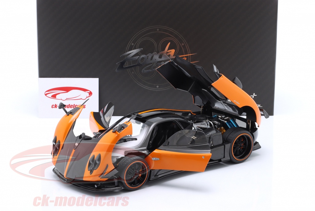 Almost Real 1:18 Pagani Zonda Cinque Coupé Baujahr 2009 orange ...