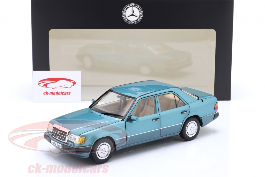 Norev 1:18 Mercedes-Benz 230E (W124) year 1989-1993 beryl metallic ...