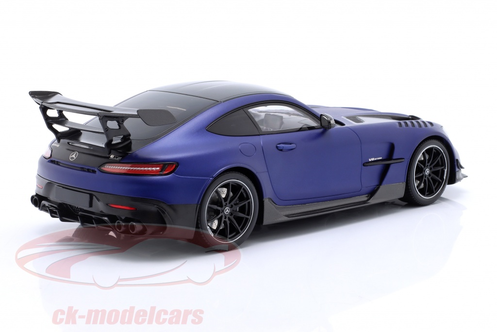 Minichamps 1:18 Mercedes-Benz AMG GT Black Series year 2020 matte blue ...