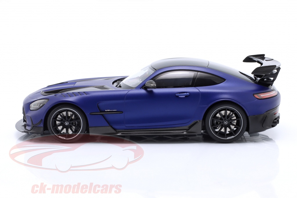 Minichamps 1:18 Mercedes-Benz AMG GT Black Series year 2020 matte blue ...