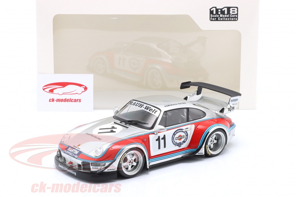 Solido 1:18 Porsche 911 (993) RWB Rauh-Welt Kamiwaza 2020 #11 Martini ...