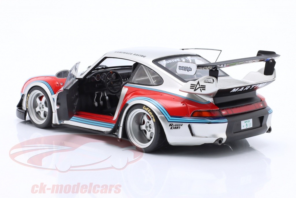 Solido 1:18 Porsche 911 (993) RWB Rauh-Welt Kamiwaza 2020 #11 Martini ...