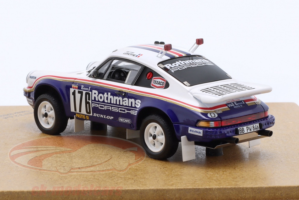 Spark 1:43 2-Car Set 911 Dakar Rallye Rothmans: Porsche 953 #176 & 911 ...