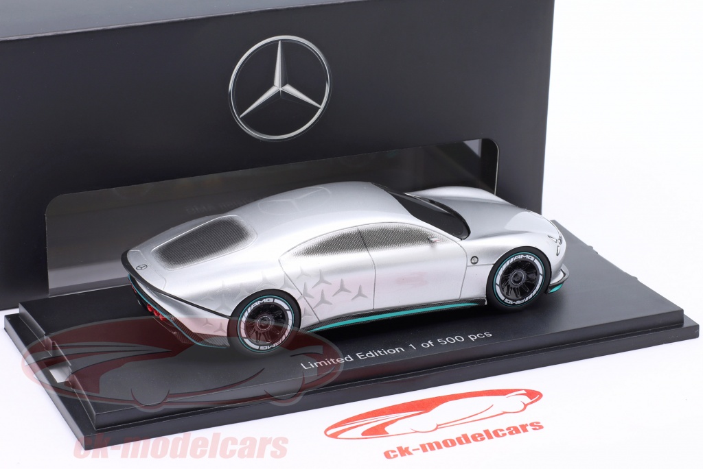 AutoCult 1:43 Mercedes-Benz AMG Vision aluminium argent B66960841 ...