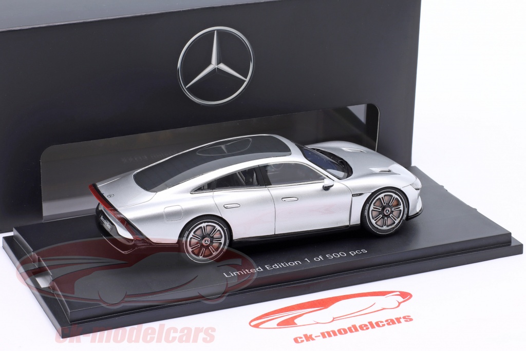 AutoCult 1:43 Mercedes-Benz Vision EQXX aluminio plata B66960840 modelo ...