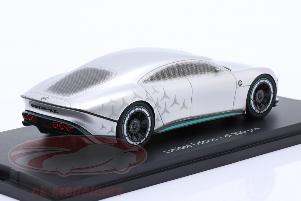 AutoCult 1:43 Mercedes-Benz AMG Vision aluminium argent B66960841 ...