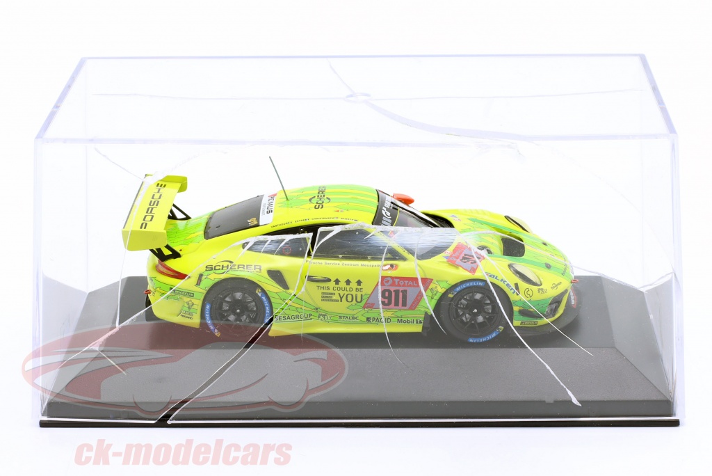 Ixo 1:43 Porsche 911 GT3 R #911 2nd 24h Nürburgring 2019 Manthey Grello ...