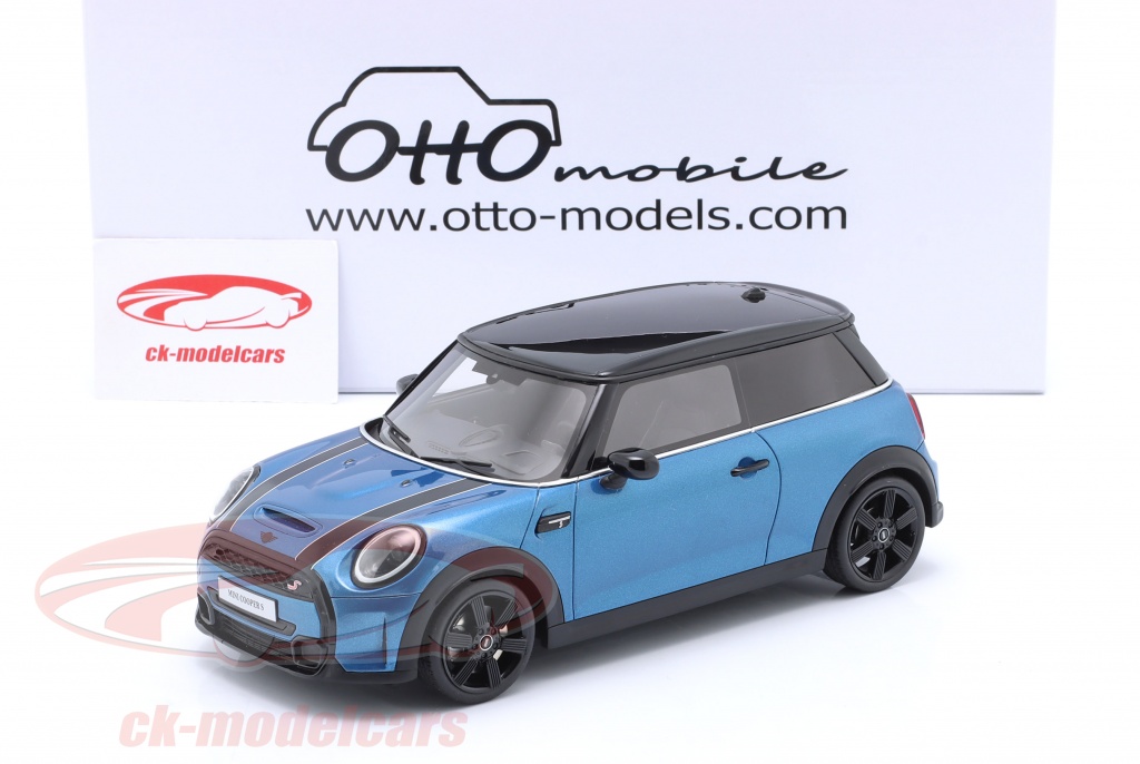 Ottomobile 1:18 Mini Cooper S Année de construction 2021 bleu OT982 ...