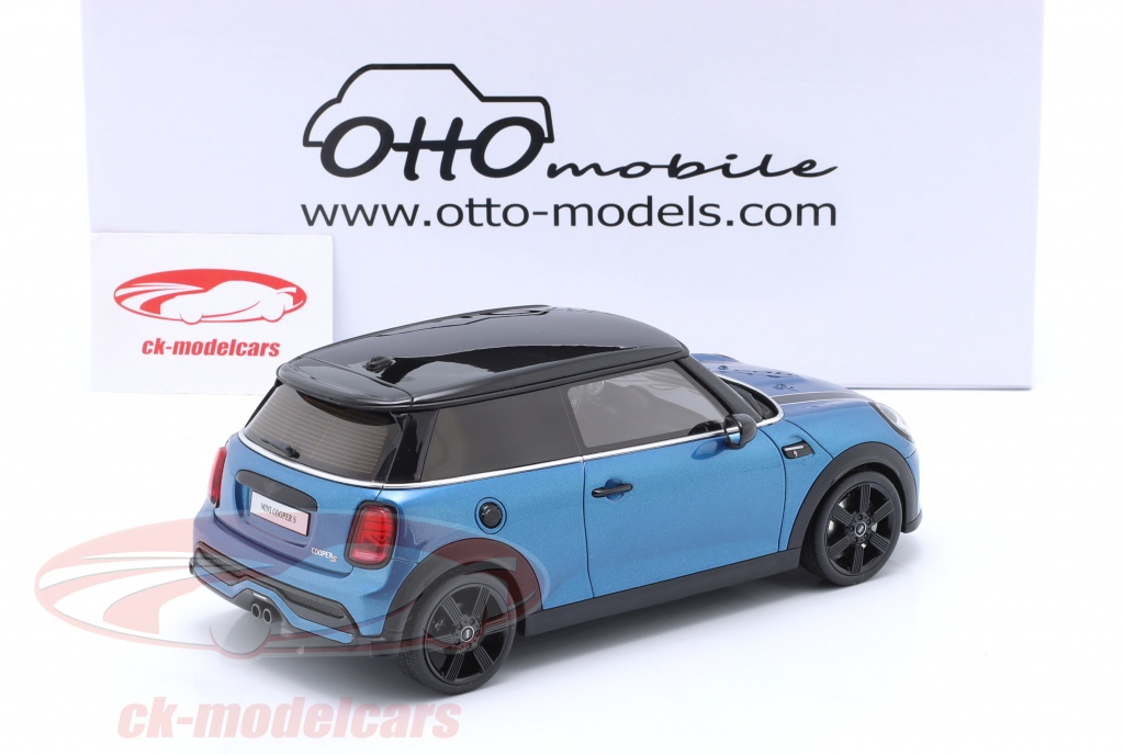 Ottomobile 1:18 Mini Cooper S year 2021 blue OT982 model car OT982 ...