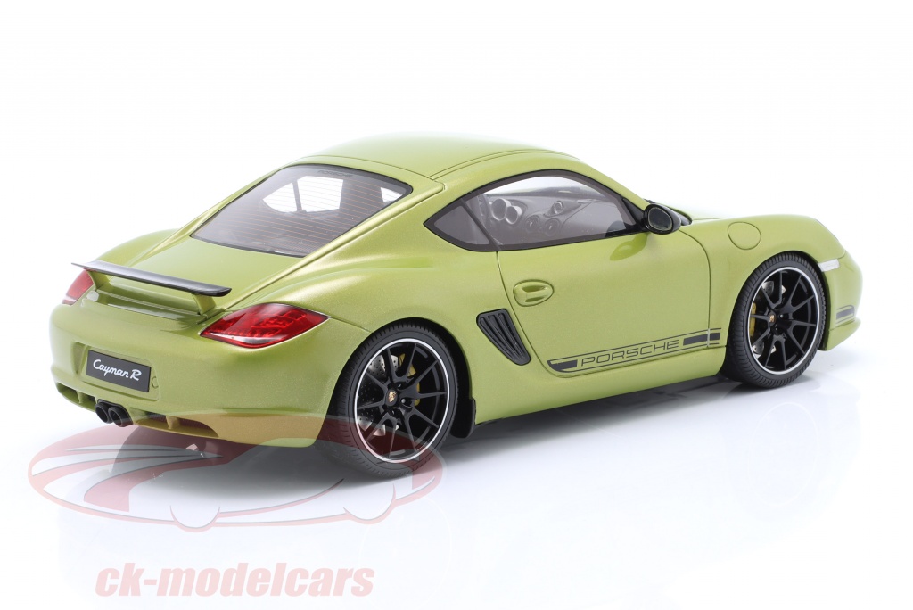 GT-SPIRIT 1:18 Porsche Cayman R year 2012 green GT425 model car GT425 ...