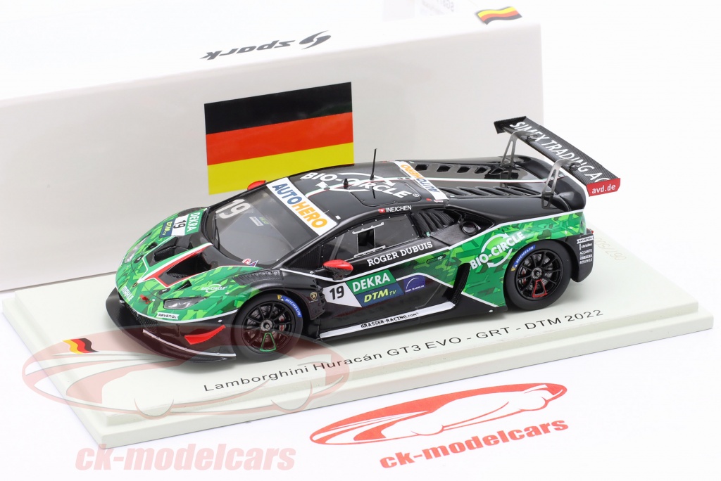 Spark 1:43 Lamborghini Huracan GT3 Evo #19 DTM 2022 Rolf Ineichen SG871 ...