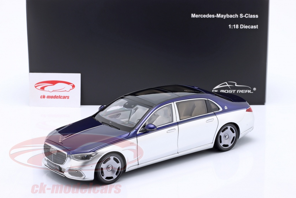 Almost Real 1:18 Mercedes-Benz Maybach S-Klasse (Z223) 2021 blue ...