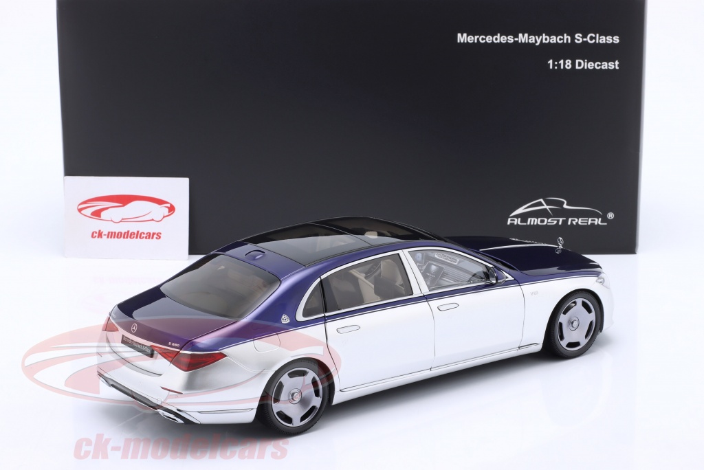 Almost Real 1:18 Mercedes-Benz Maybach S-Klasse (Z223) 2021 blue ...