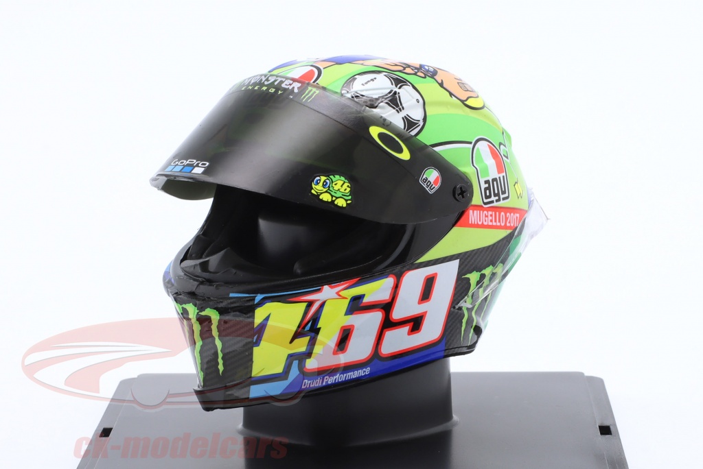 Spark 1:5 Valentino Rossi #46 4th MotoGP Mugello 2017 helmet Editions ...