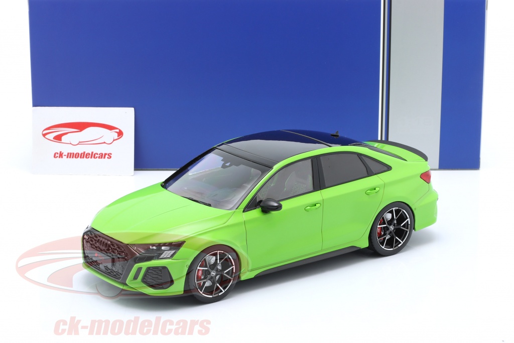 Ixo 1:18 Audi RS3 (8Y) Limousine Año de construcción 2022 verde IXOSPMW ...