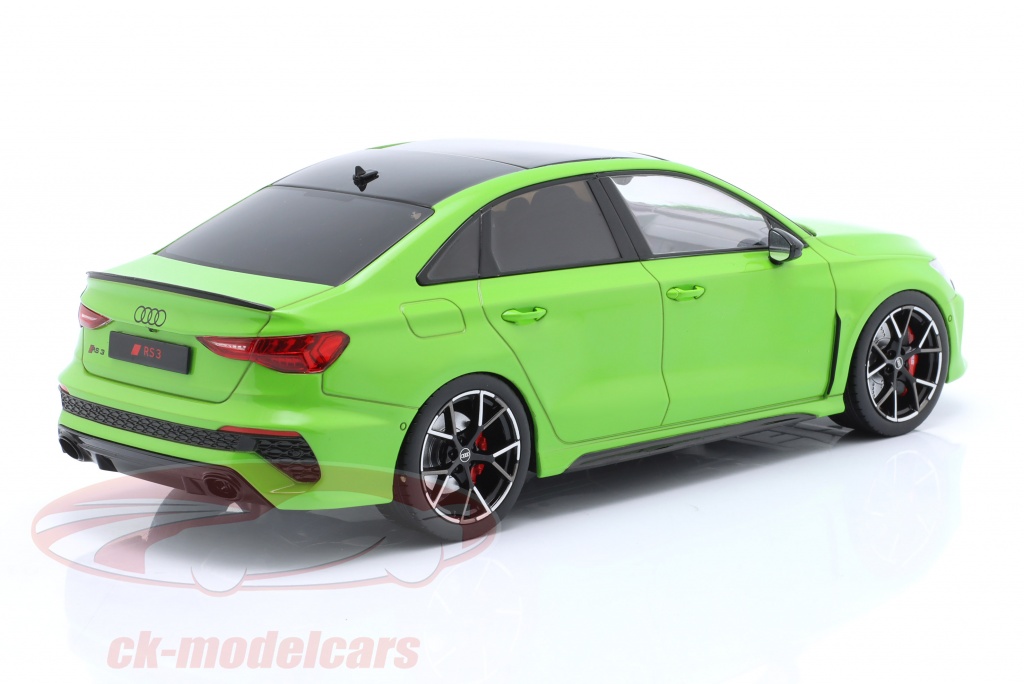 Ixo 1:18 Audi RS3 (8Y) Limousine Año de construcción 2022 verde IXOSPMW ...