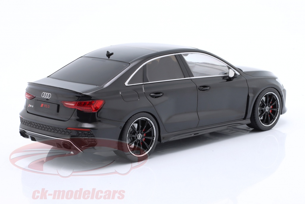 Ixo 1:18 Audi RS3 (8Y) Limousine Bouwjaar 2022 zwart IXOSPMW-18003 ...