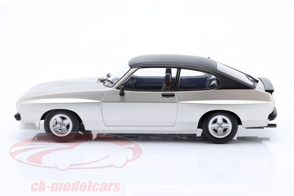 ModelCarGroup 1:18 Ford Capri MK2 X-Pack RHD year 1975 silver metallic ...