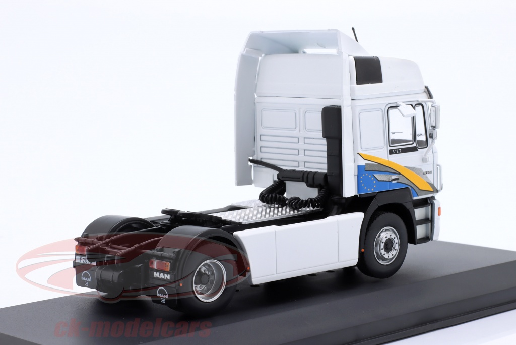 Ixo 1:43 MAN F2000 Truck unit year 1994 white TR174.22 model car TR174 ...