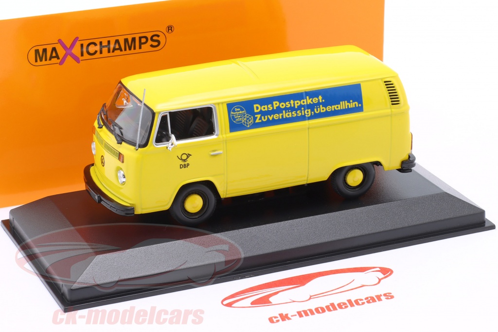 Minichamps 1:43 Volkswagen VW T2 bus German Federal Post Office year ...