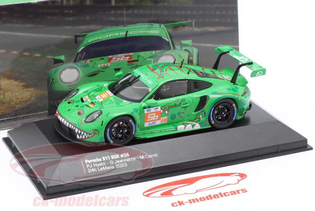 Ixo 1:43 Porsche 911 RSR-19 #56 24h LeMans 2023 REXY AO Racing LEGT43 ...